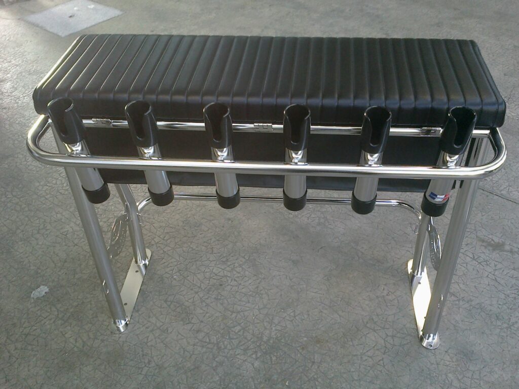 Leaning Post Réf. 001 Electropoli - Inox du Bocage