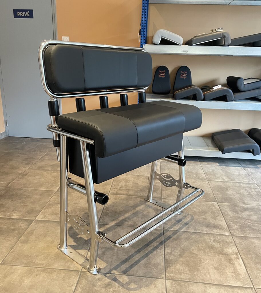 Leaning Post Réf. 007 electropoli - Inox du Bocage